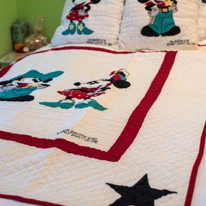 Disney - Judi Boisson | Bedding | Vintage Disney Judi Boisson Mickey ...